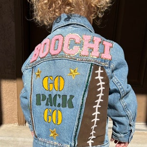 ANY TEAM- Custom Painted Football Jackets - Etsy