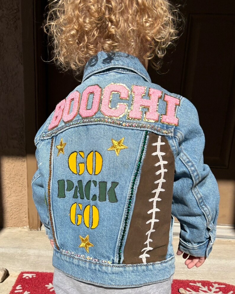 ANY TEAM- Custom Painted Football Jackets - Etsy