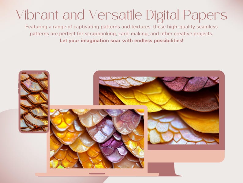 13 Gold Red Lizard Scales Texture | Seamless Reptile Pattern | Shimmer ...