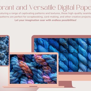 14 Blue Knitted Texture | Seamless Wool Pattern | Sweater Print ...