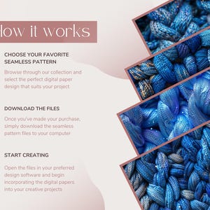 14 Blue Knitted Texture | Seamless Wool Pattern | Sweater Print ...