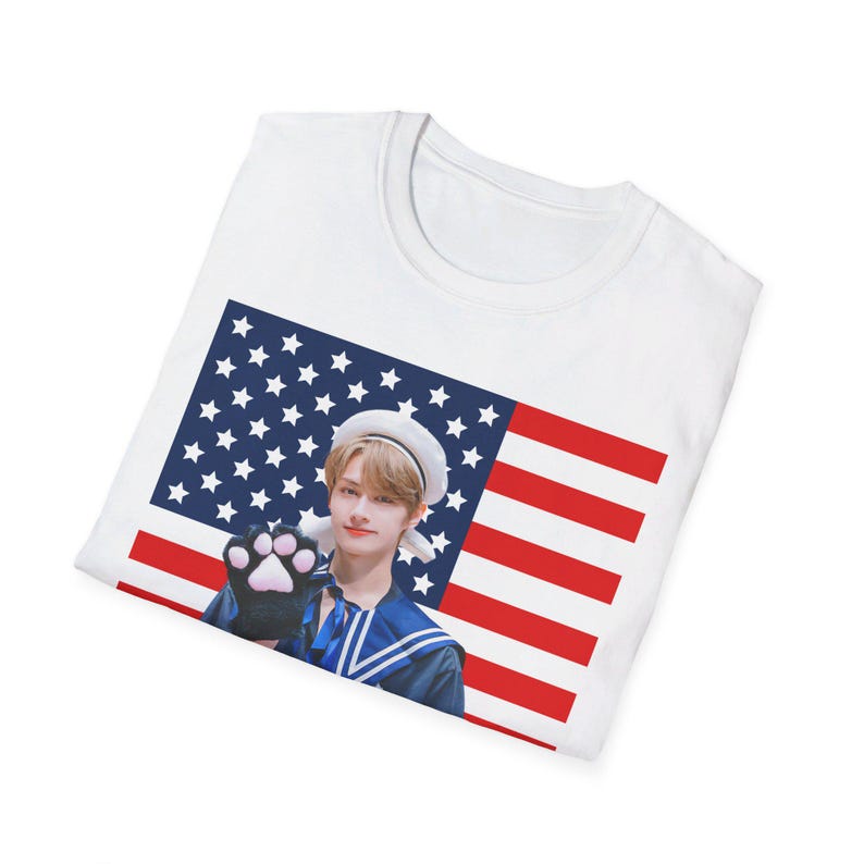 SVT Jun Adorable Costume American Flag Shirt, Jun American Shirt ...