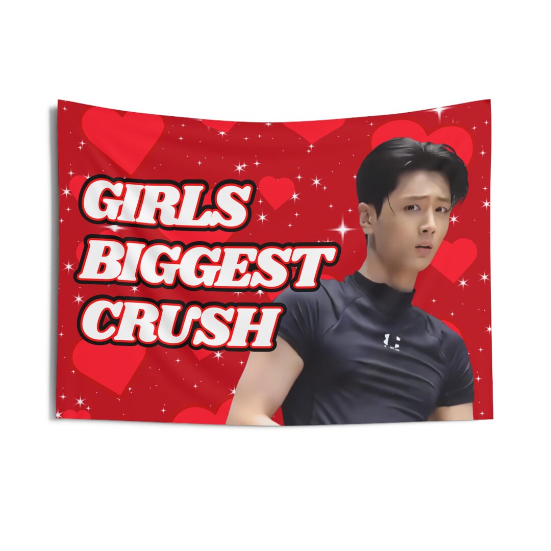 Enha Jay Funny Face Girls Biggest Crush Concert Banner, Enha Kpop Flag ...