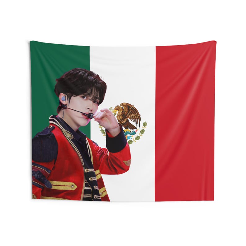 Zb1 Ricky Prince Outfit Mexican Flag, Zerobaseone Concert Banner, Zb1 ...