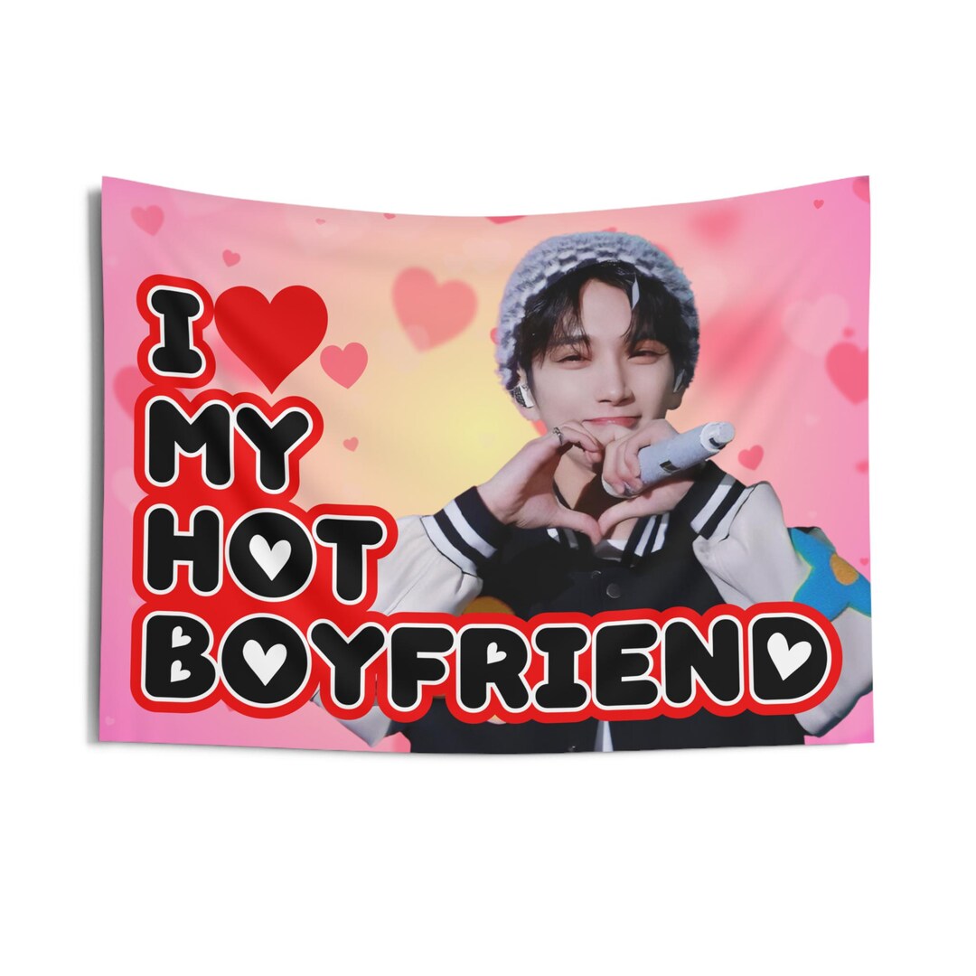 Svt Joshua Heart Pose I Love My Hot BF Banner, Seventeen Concert Banner ...