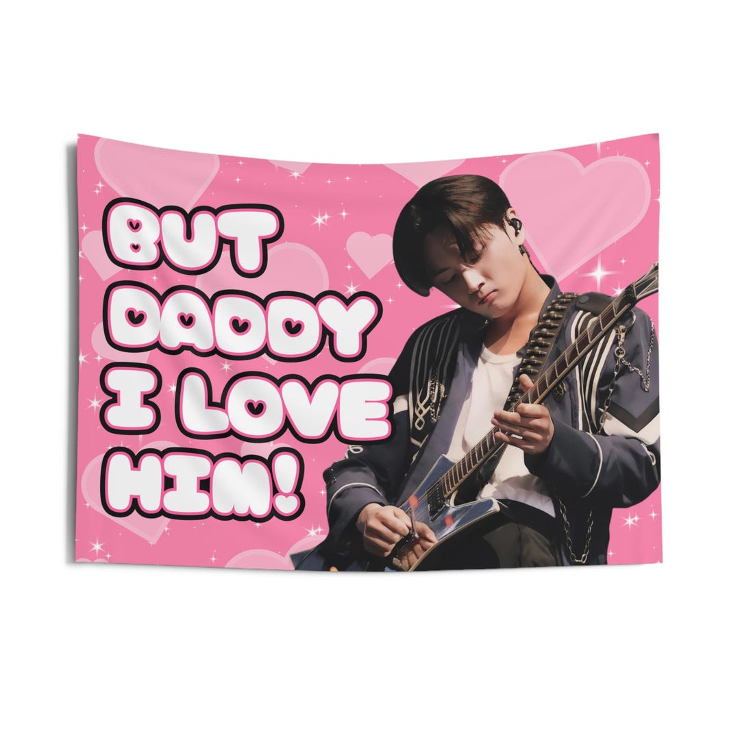 Enha Jay Rockstar Ver2 but Daddy I Love Him Concert Banner, Enha Kpop ...