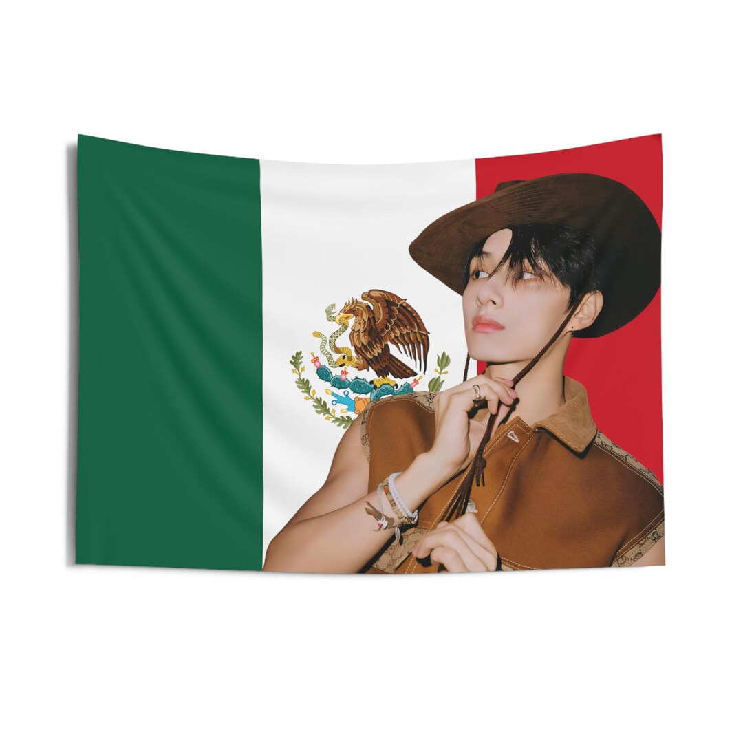 Svt Jun Cowboy Mexican Flag, Seventeen Concert Banner, Seventeen Kpop ...