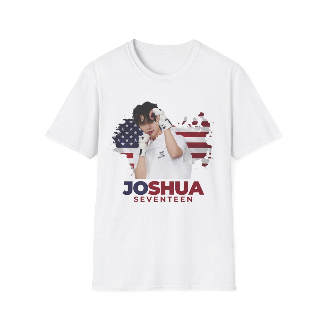 SVT Joshua FML Jacket Behind Sketch Flag Shirt, Joshua American Shirt ...
