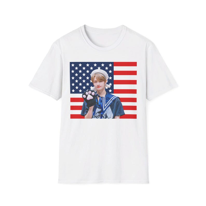 SVT Jun Adorable Costume American Flag Shirt, Jun American Shirt ...