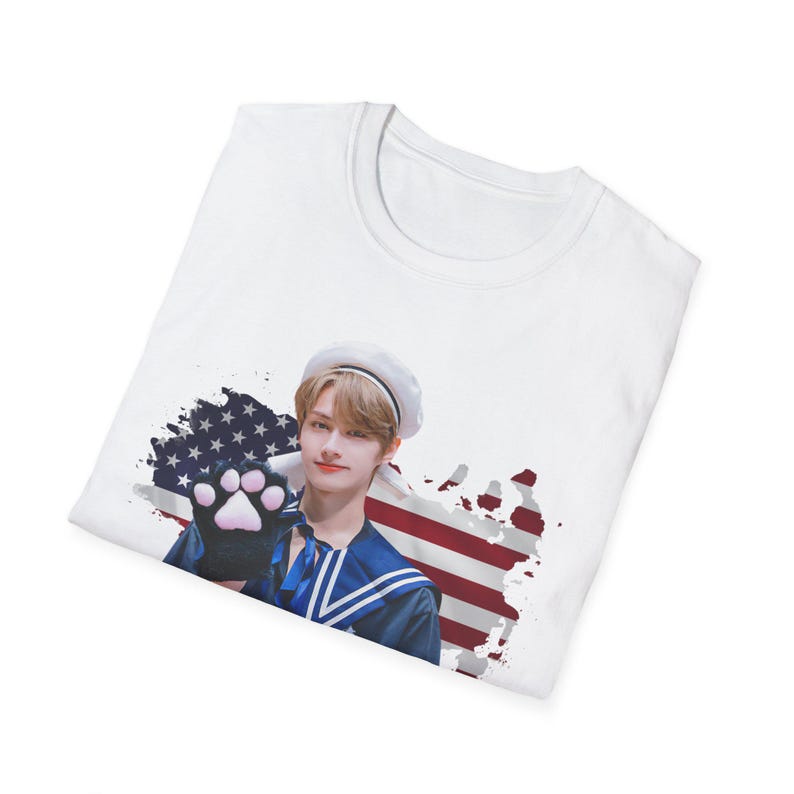 SVT Jun Adorable Costume American Flag Shirt, SVT Jun American Shirt ...