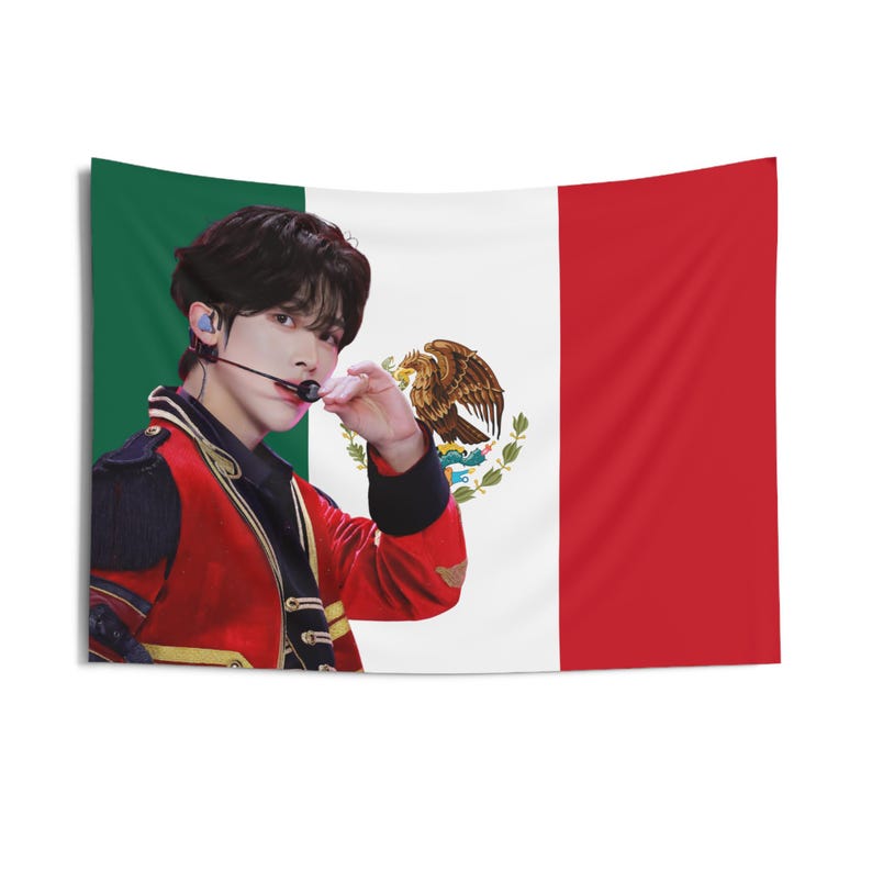 Zb1 Ricky Prince Outfit Mexican Flag, Zerobaseone Concert Banner, Zb1 ...