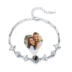 Projection Photo Bracelets, Custom Photo Bracelet, Personalized ...