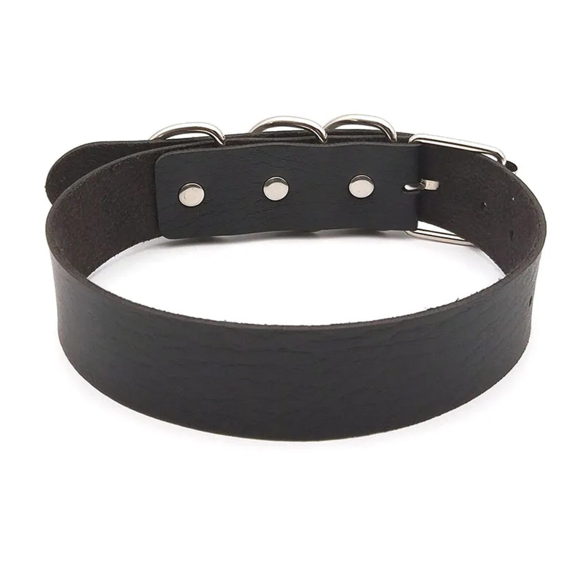 Leather Collar Choker Necklace | Custom Sexy Choker Collar Necklace ...