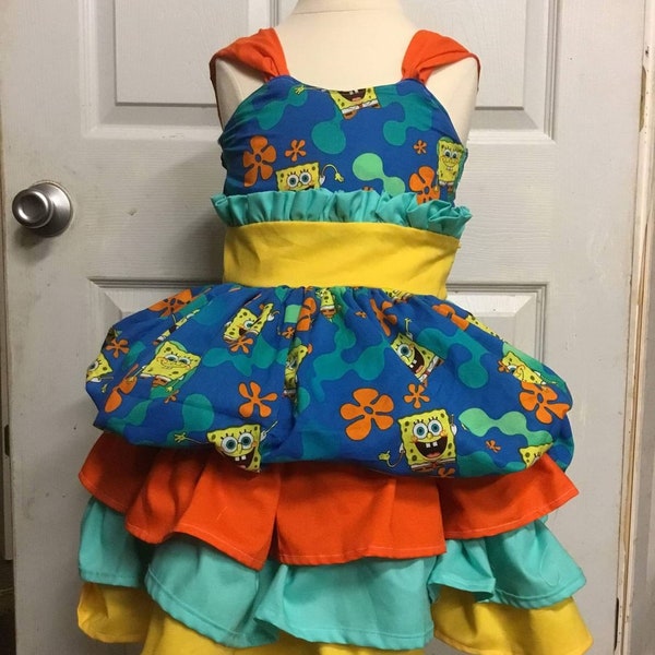 Spongebob Birthday Dress - Etsy