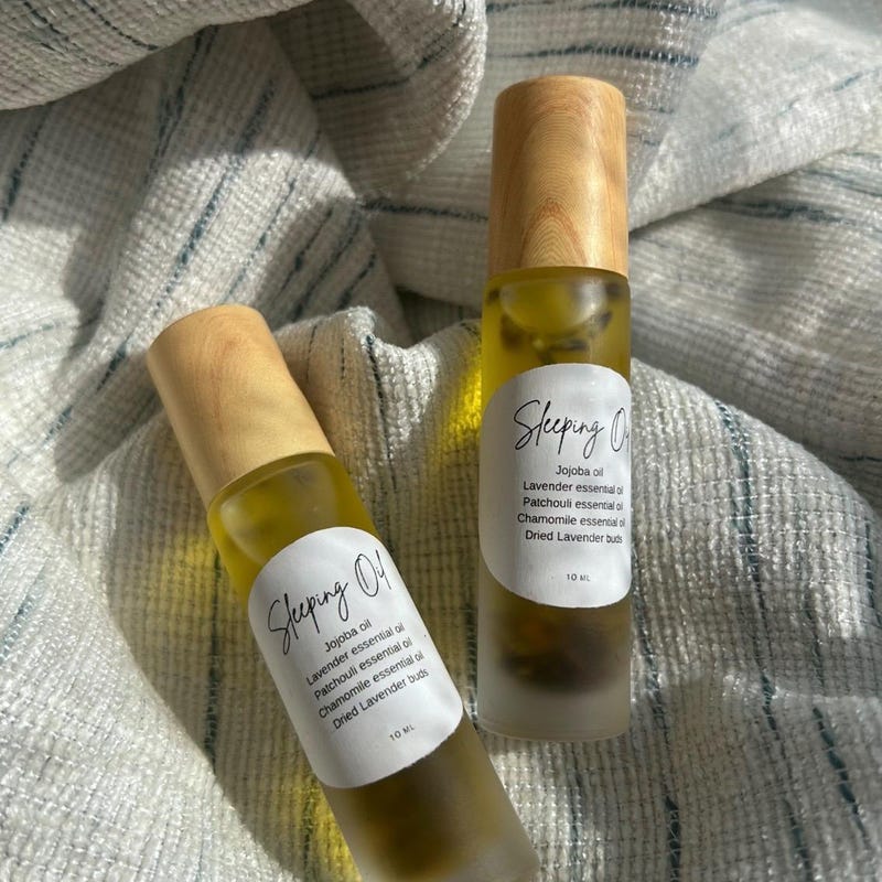 Sleep Oil - Etsy