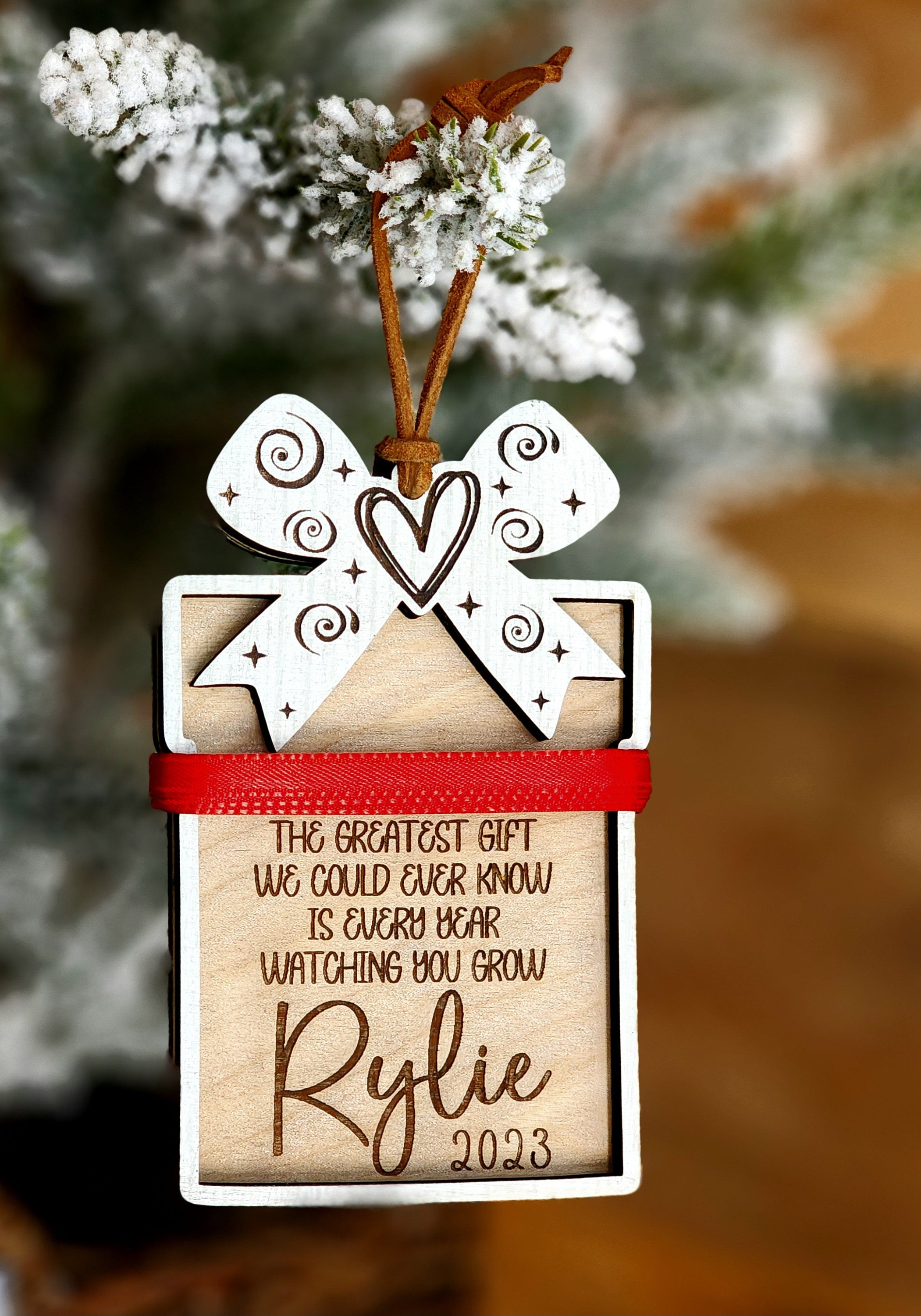 2023 2024 2025 Christmas Tree Ornament, SVG Laser Cut File, Measure Me ...