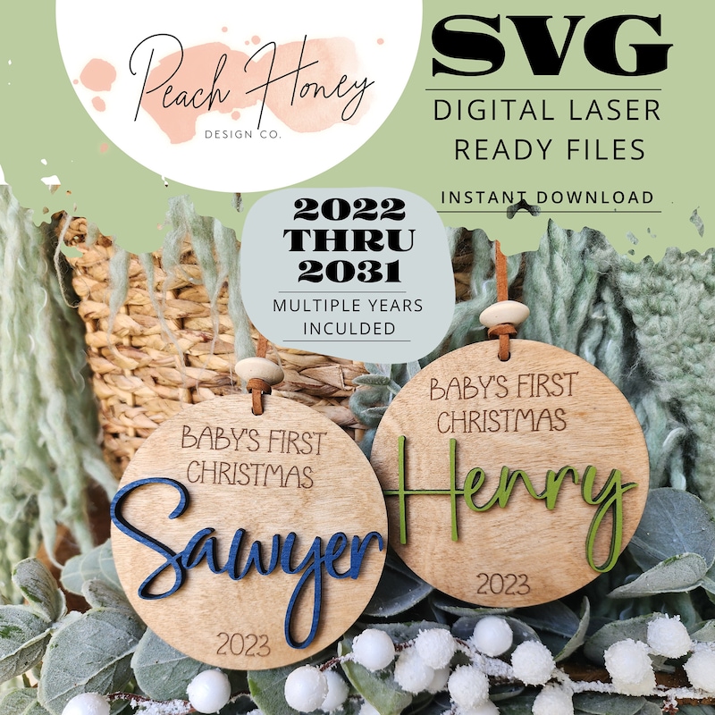 Girls First Christmas Svg - Etsy