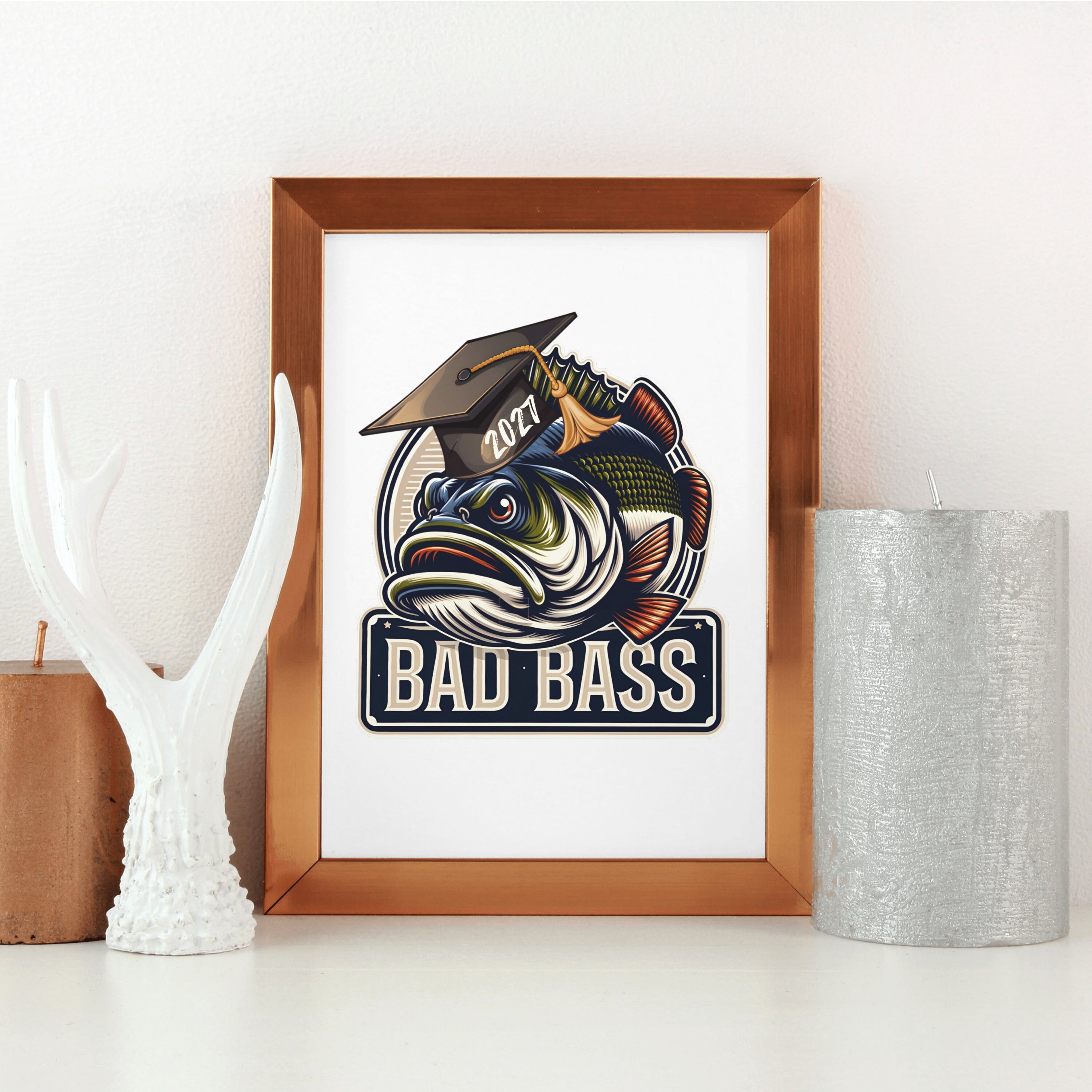 Graduation PNG for Angler Fisherman Download Large Mouth Bass PNG for ...