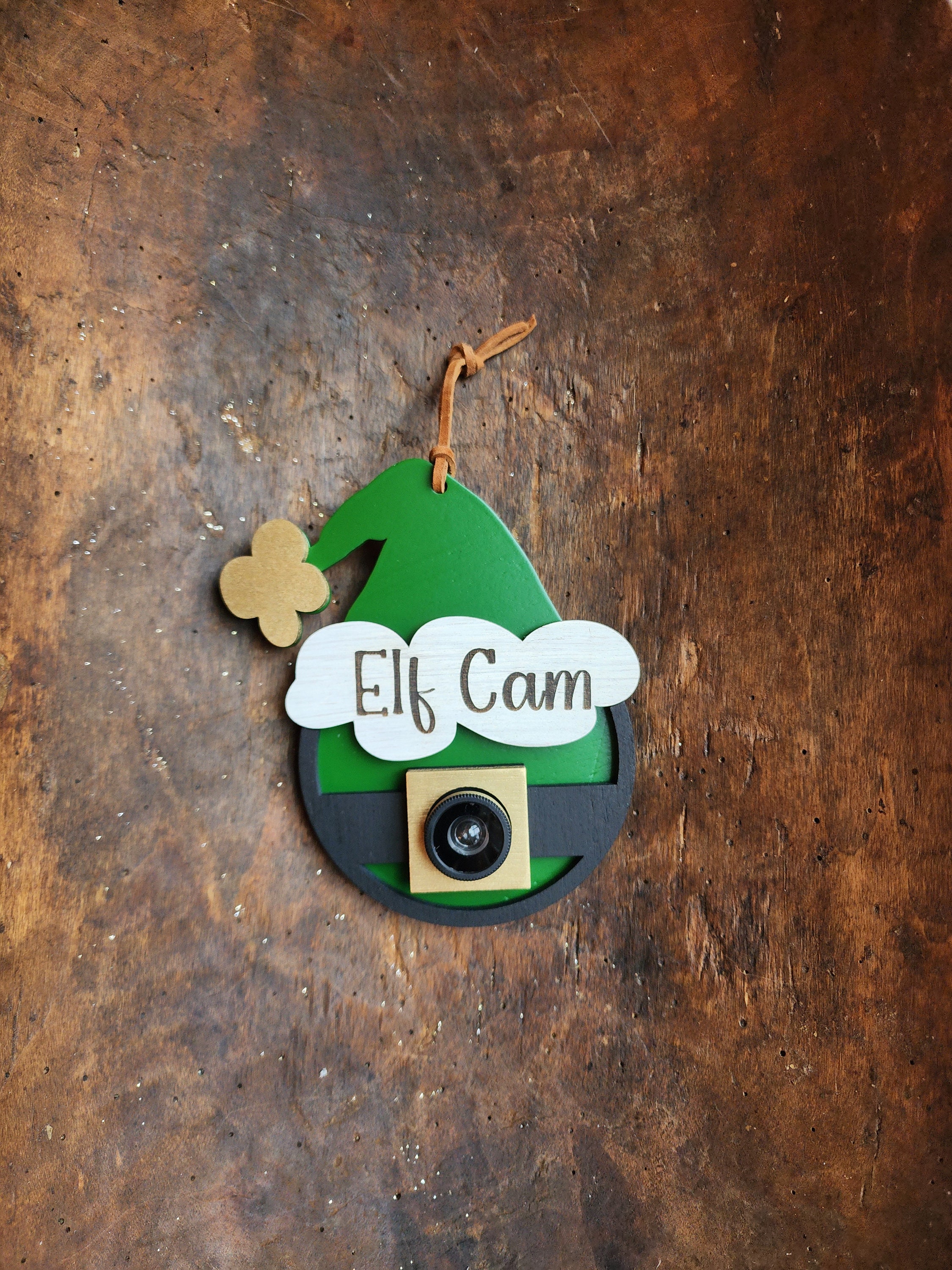 Elf Cam, Santa Cam, Ornament, Laser SVG File, Christmas Ornament, SVG ...