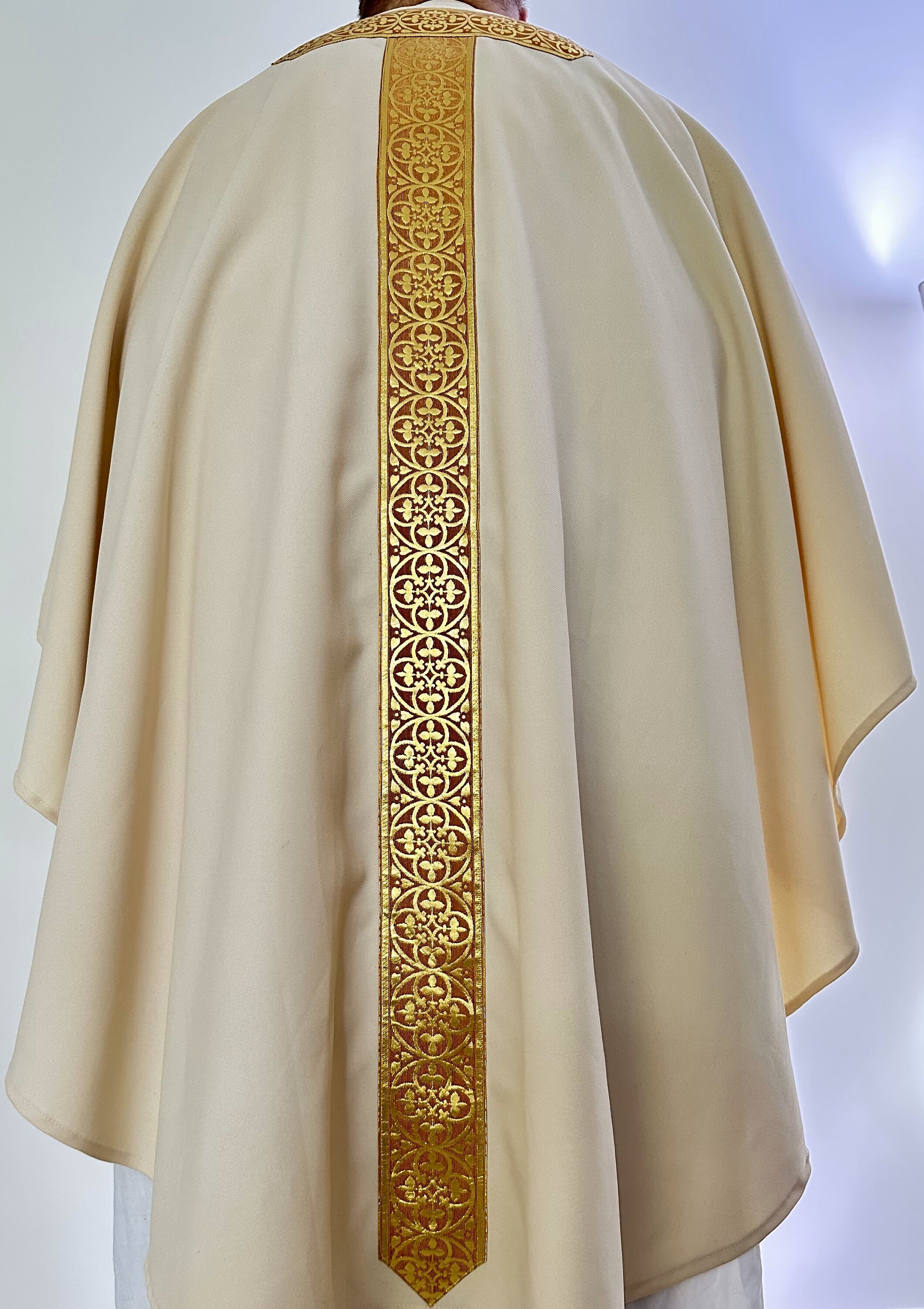 Lightweight Chasuble in Cream - Etsy