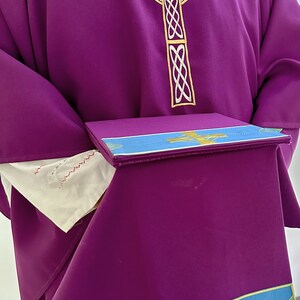Lightweight Chasuble in Purple - Etsy