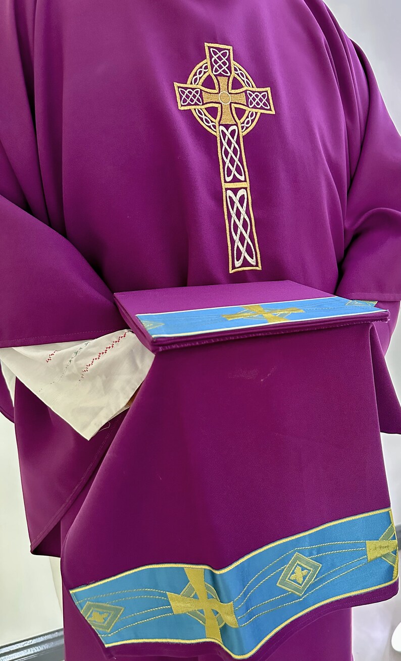 Lightweight Chasuble in Purple - Etsy