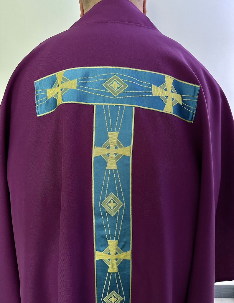 Lightweight Chasuble in Purple - Etsy