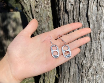 Soda Can Tab Earrings - Etsy