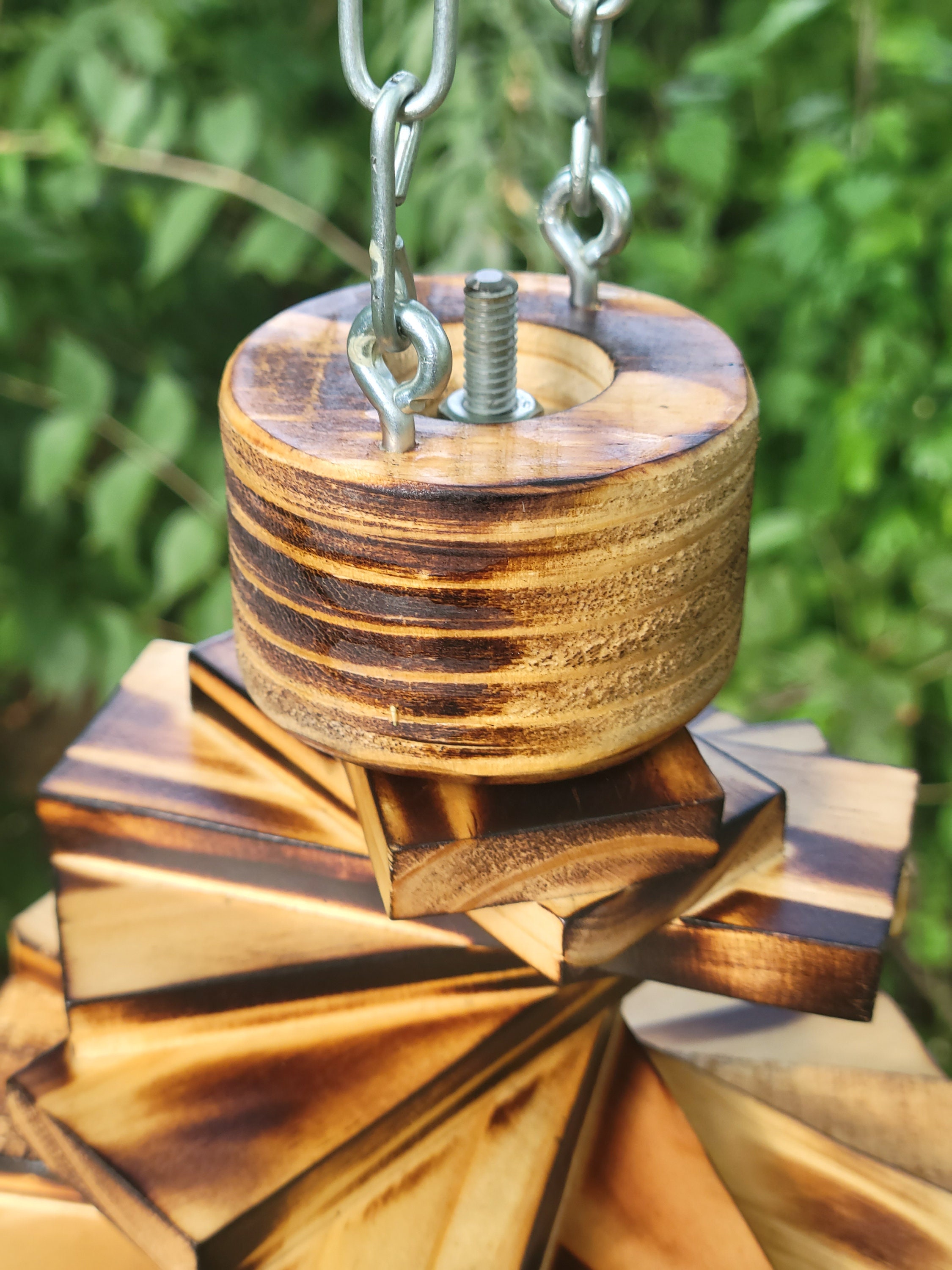 Wooden Wind Spinner: the Dancer 18 X 7 - Etsy