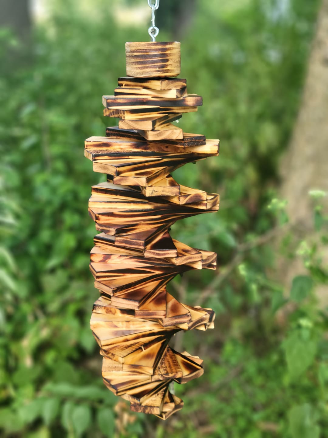 Wooden Wind Spinner: the Dancer 18 X 7 - Etsy