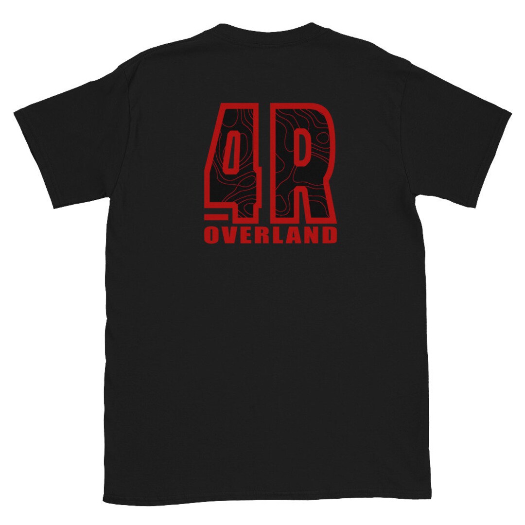 Topograph 4 Runner Overland Short-sleeve Unisex T-shirt - Etsy