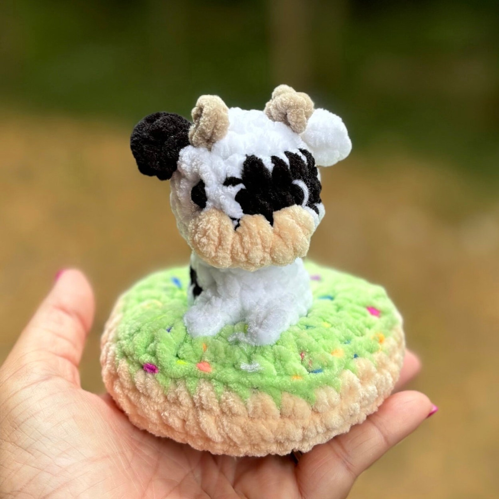 Crochet Donut Pets Farm Animals Pattern | Low Sew Crochet Patterns - Etsy