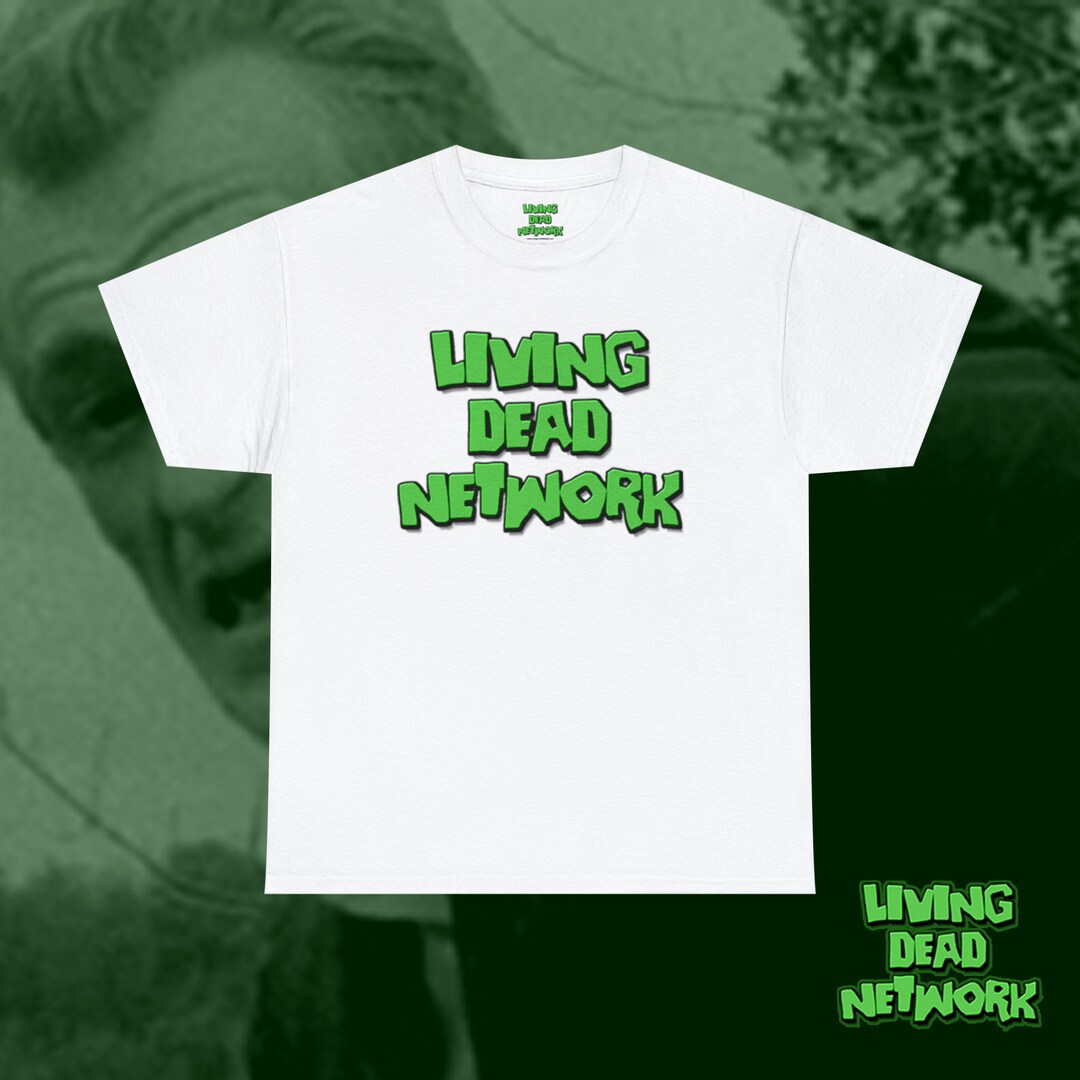 Necro Green Logo (regular Edition) - Living Dead Network - Unisex Heavy ...