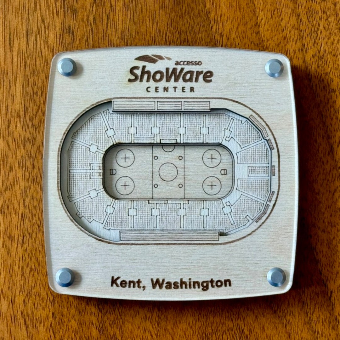 Showare Center Hand-crafted Drink Coaster - Etsy