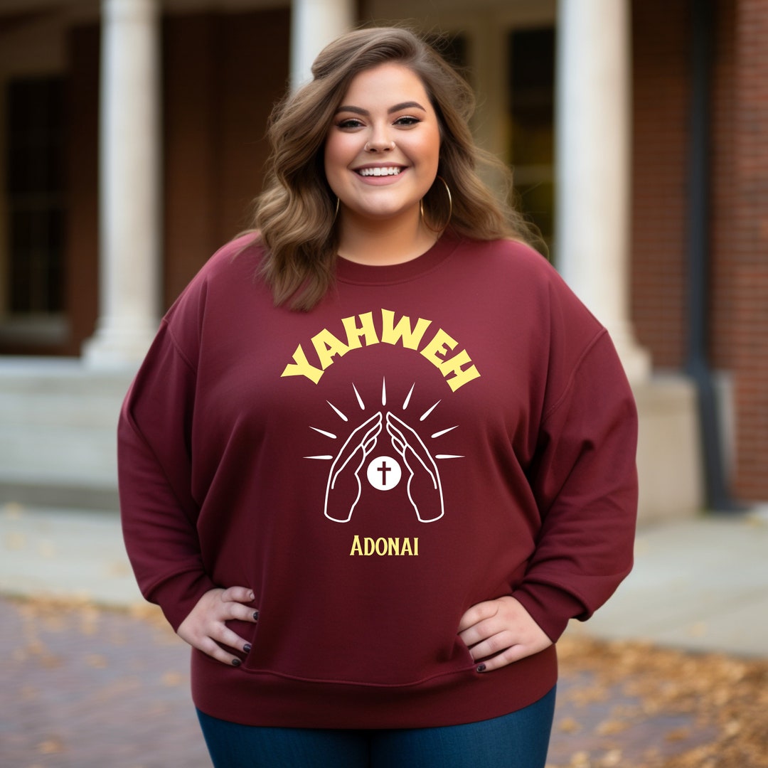 Yahweh Adonai God My Lord Christian Sweater Sweatshirt Boho Jesus ...
