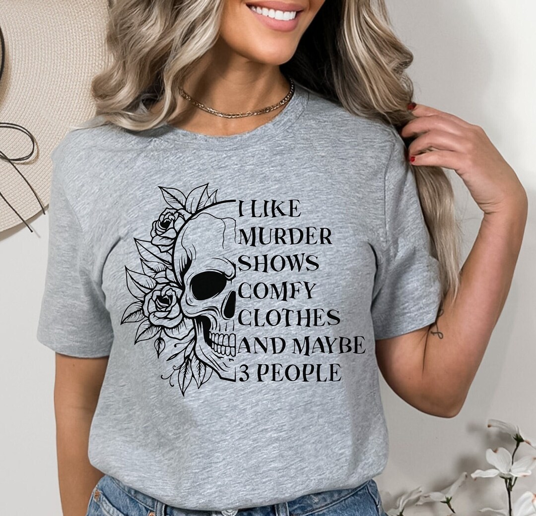 True Crime Shirt Murder Shows T Shirt Crime Show Shirt - Etsy