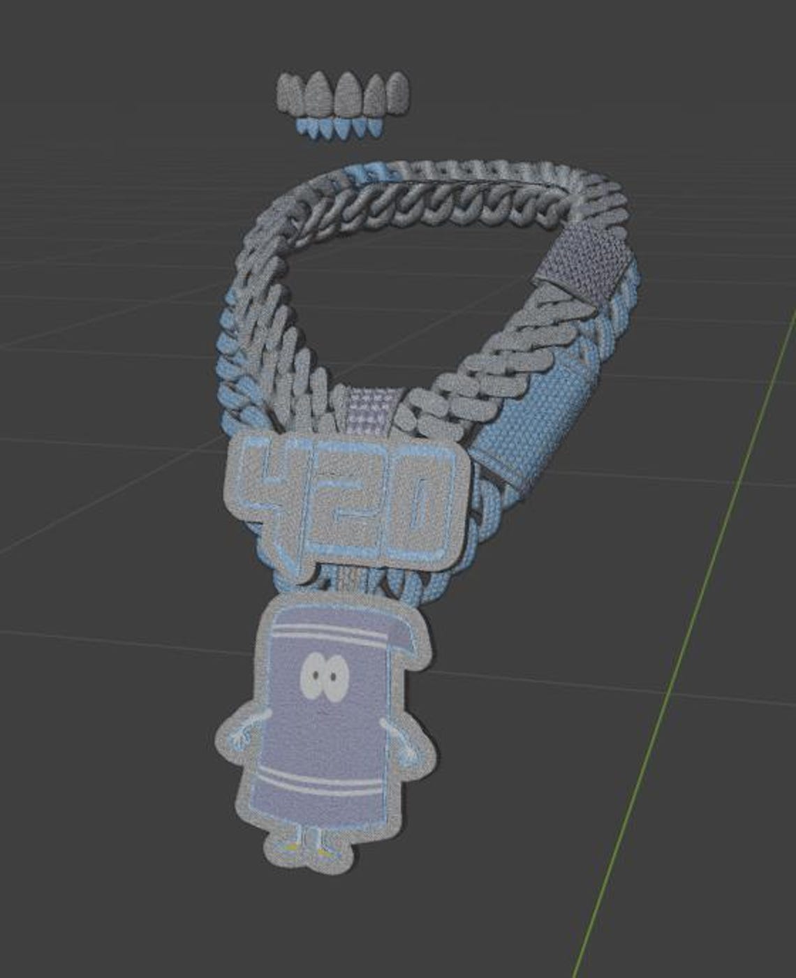 Towlie Fivem Chain and Grill Combo!! - Etsy Canada