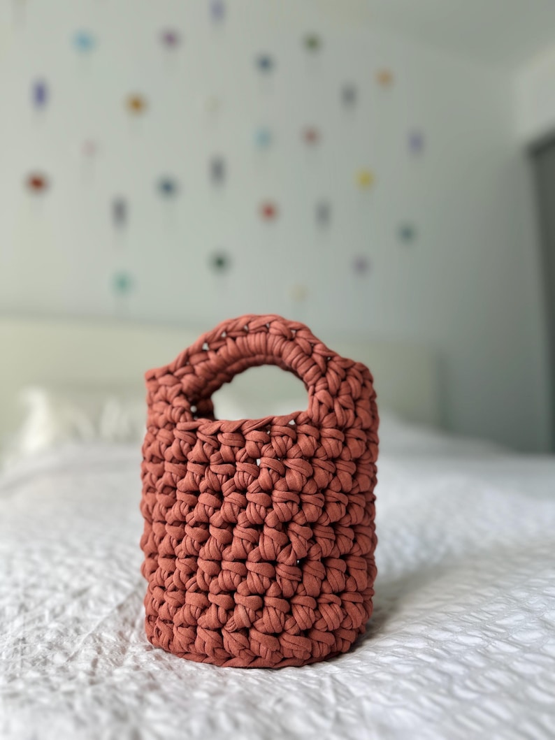 Crochet Bucket Bag Pattern - Etsy