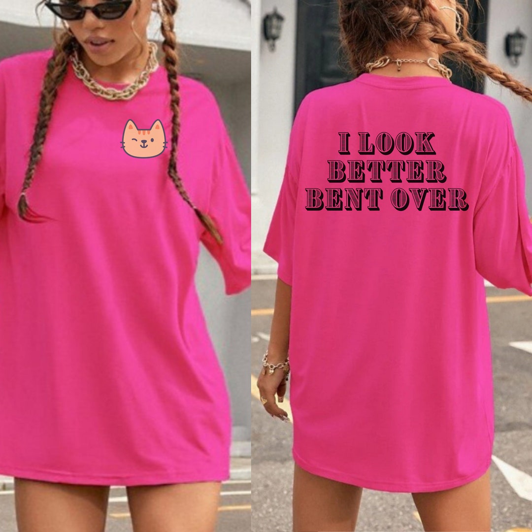 Bent Over Front and Back Winking Cat Better Bent Over Berry - Etsy