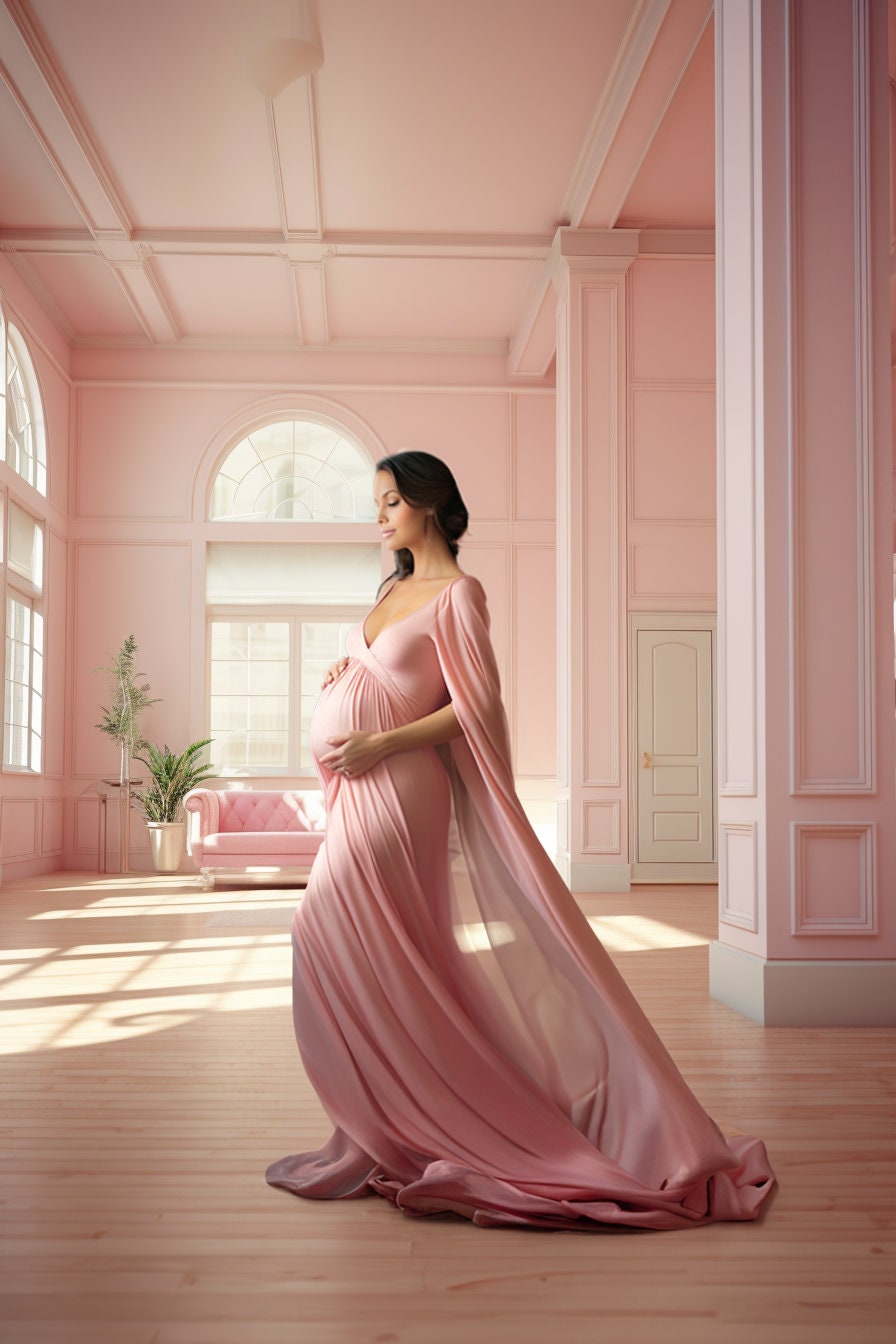 Digital Backdrop, Backgrounds for Maternity, Ai Generated, Artificial ...