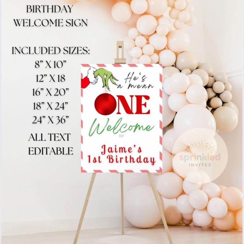 Grinch Backdrop - Etsy