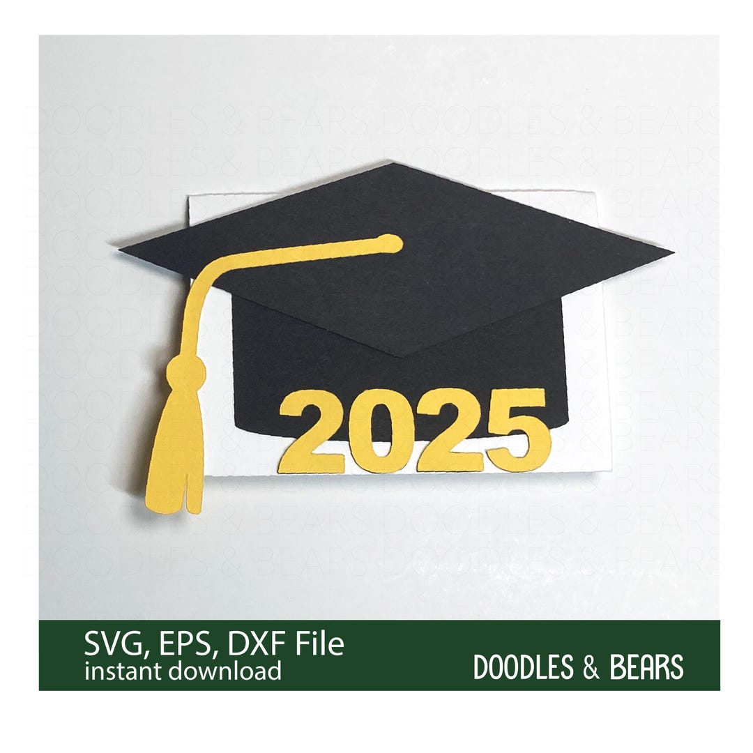 2025 Graduation SVG, Graduation Gift Card Holder SVG, Grad Gift Card ...