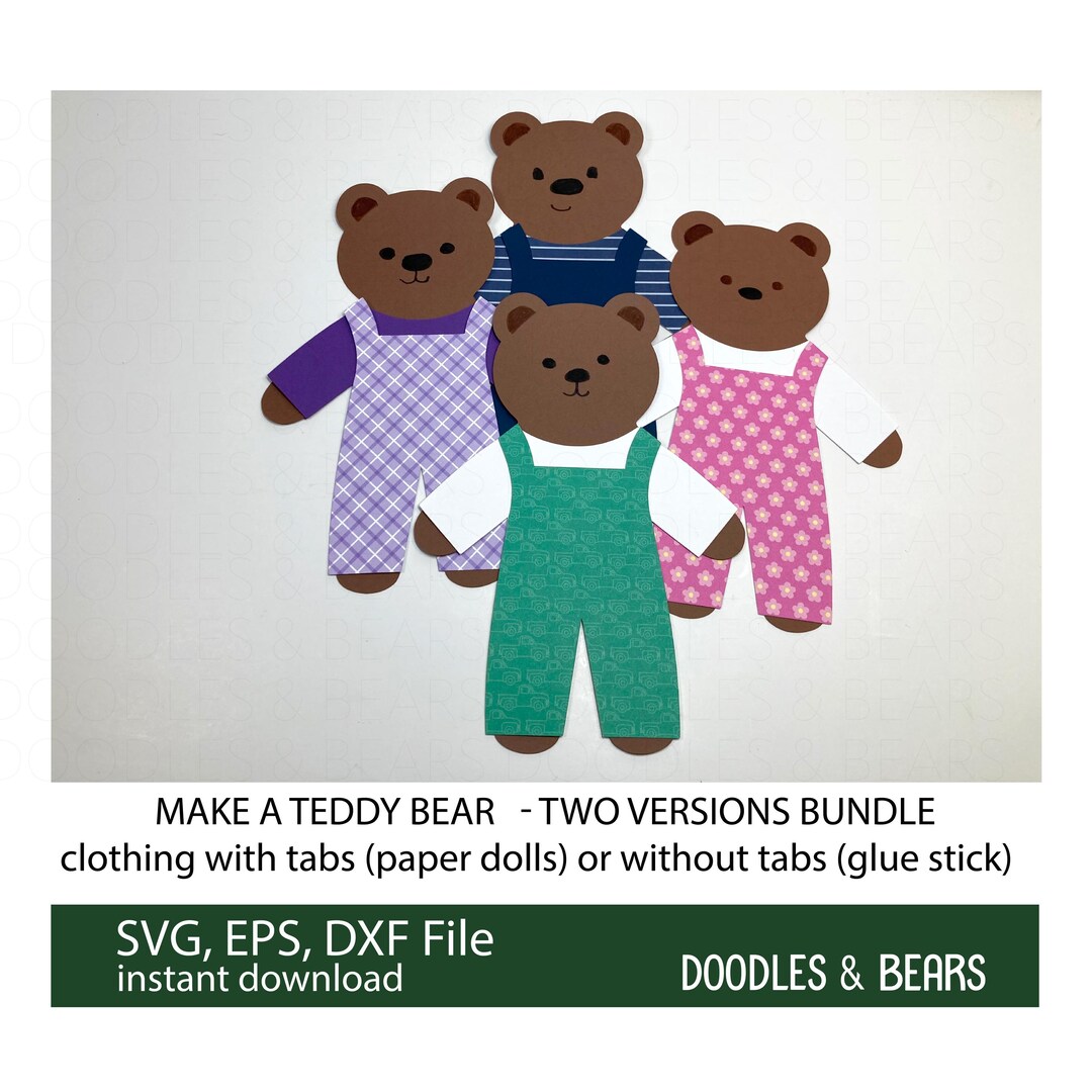 Teddy Bear Birthday Party Activity Bundle, Teddy Bear Picnic Birthday ...