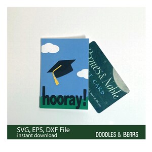 Graduation Gift Card Holder SVG, Grad Gift Card Holder SVG, 2025 Grad ...