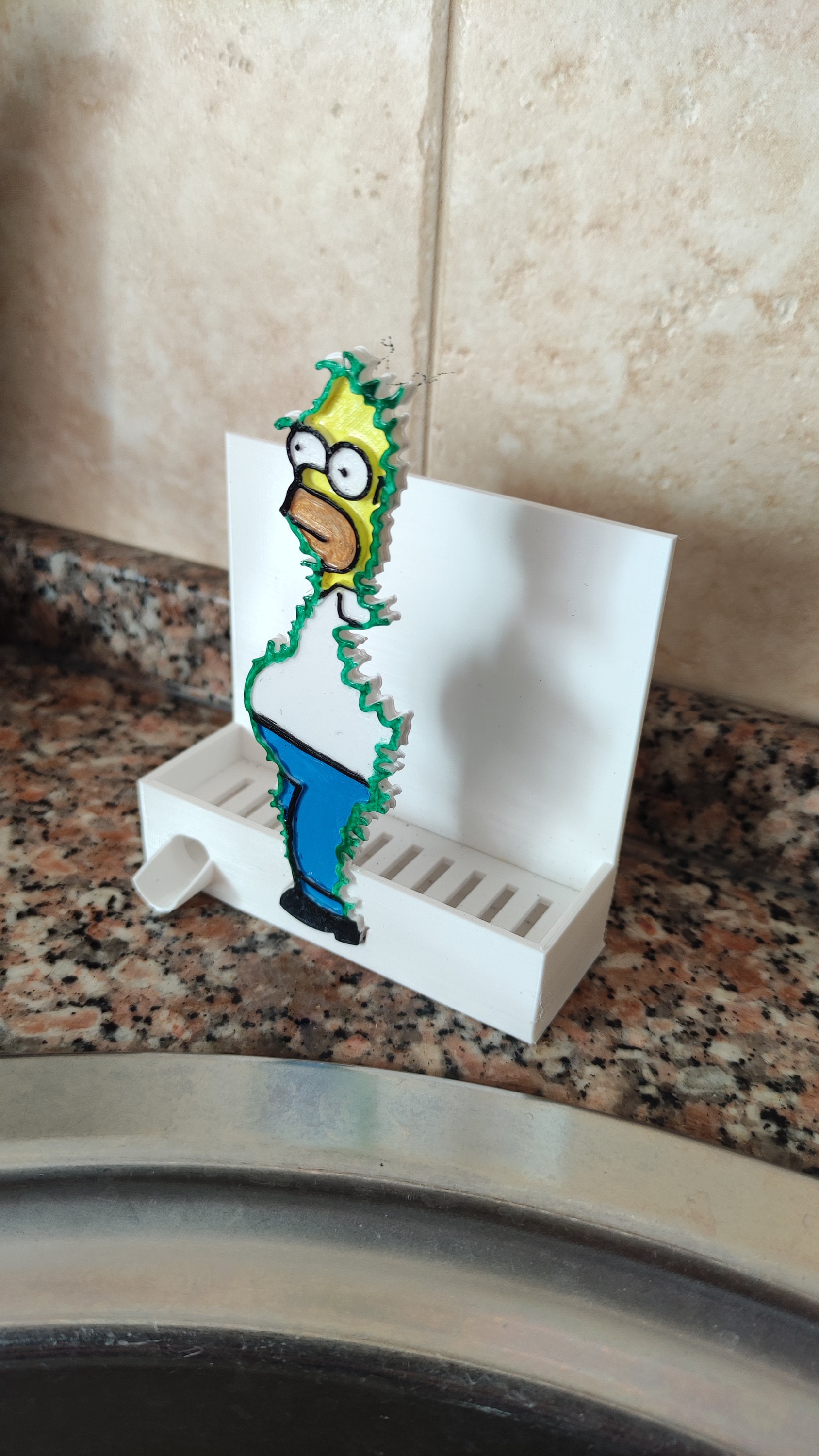 Sponge Holder Homer the Simpsons - Etsy