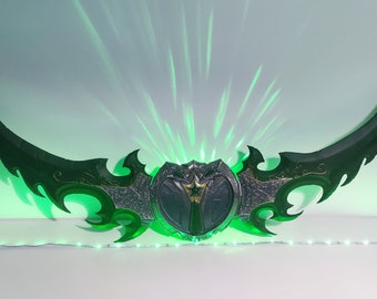 Twin Blades of Azzinoth World of Warcraft Replica Warglaive of Azzinoth Illidan - Etsy
