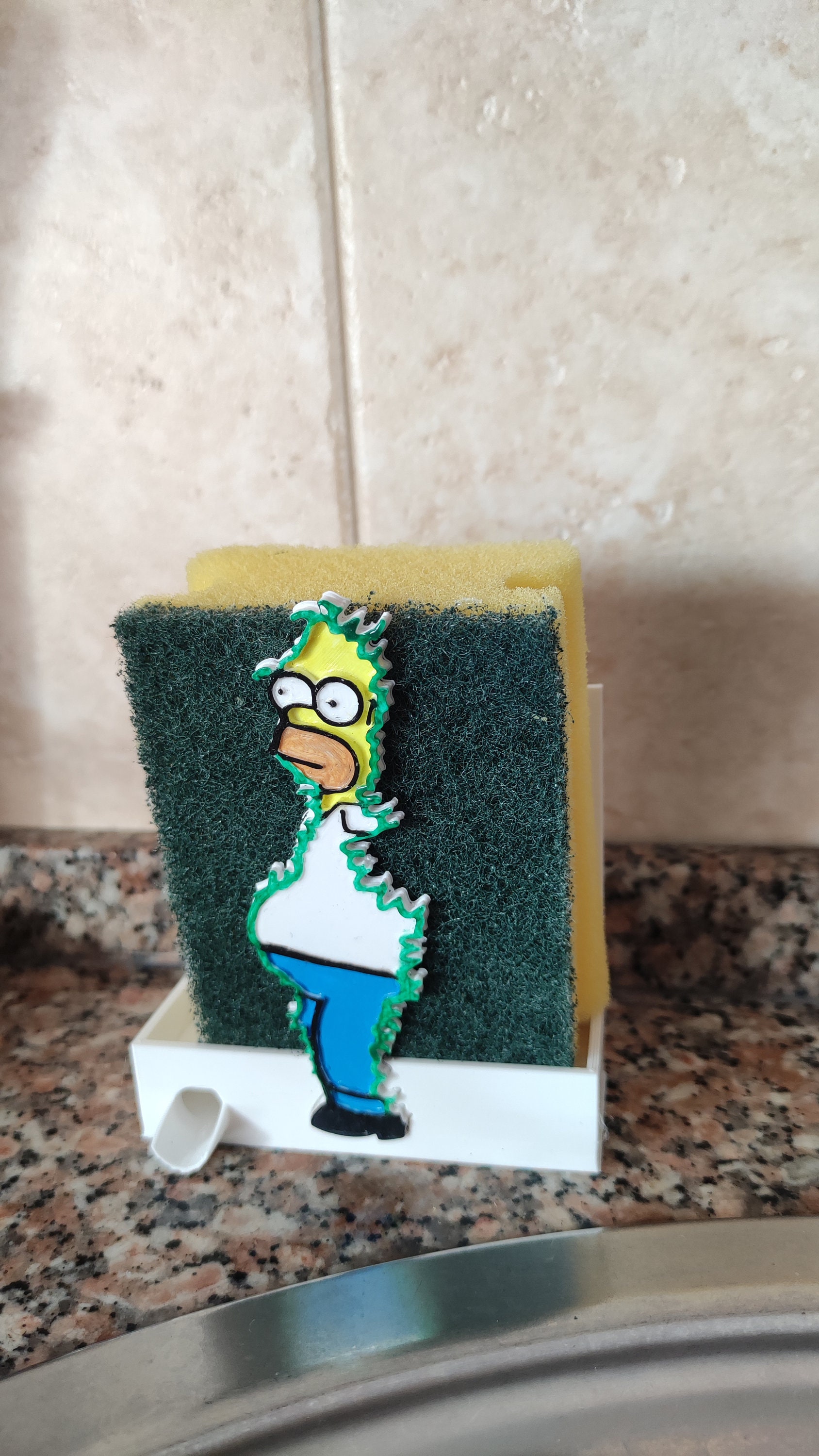 Sponge Holder Homer the Simpsons - Etsy Australia