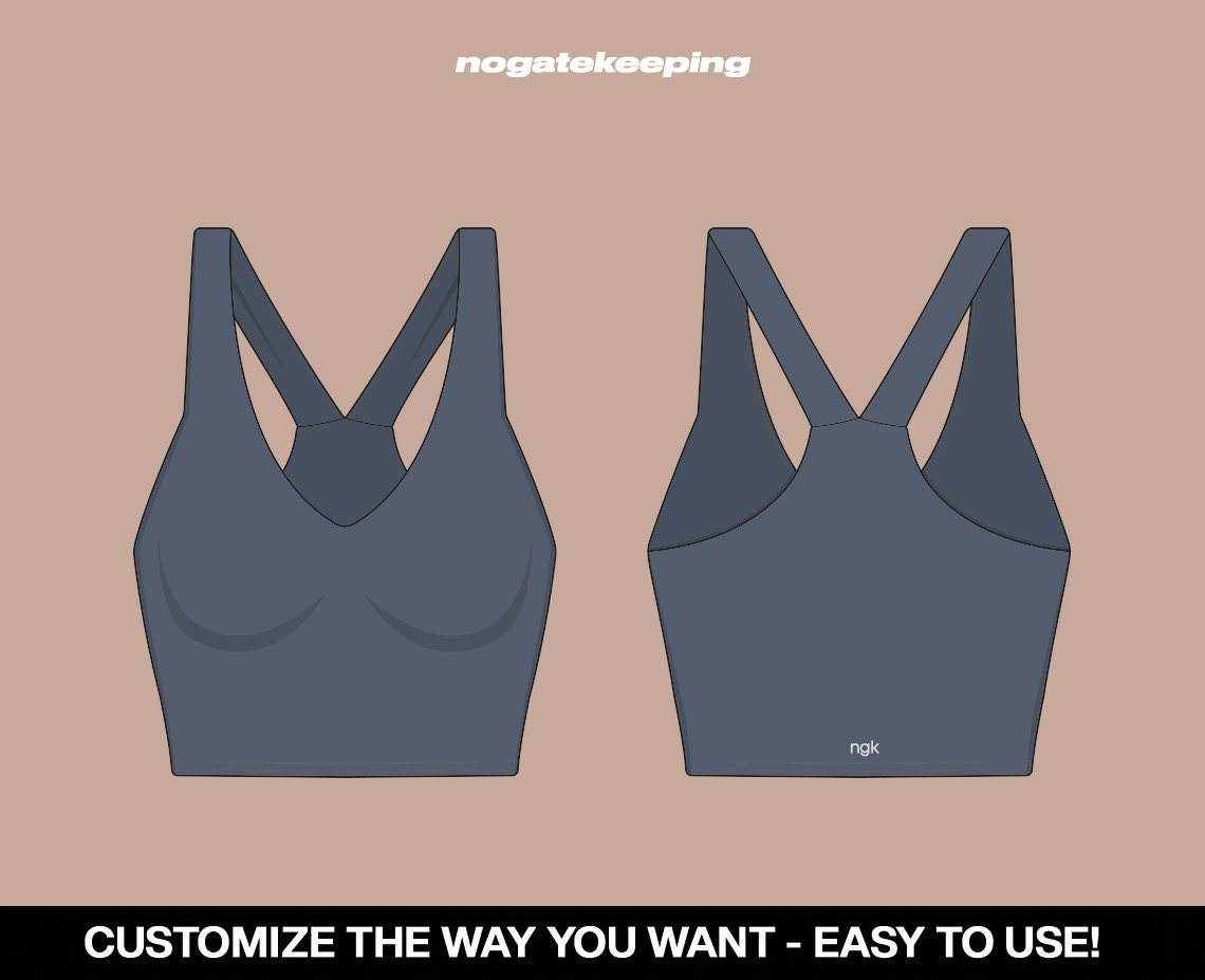 Ultimate Women's Fashion Design Mockup Pack - 55 Editable Templates for ...