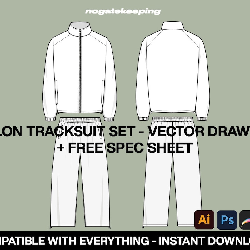 Tracksuit Mockup - Etsy