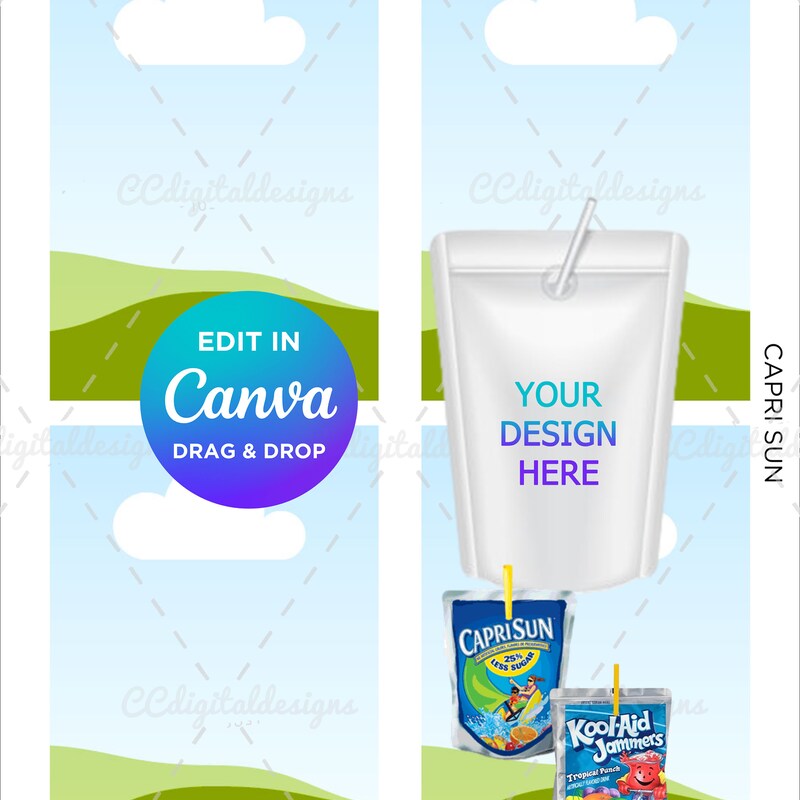 Capri Sun Label - Etsy